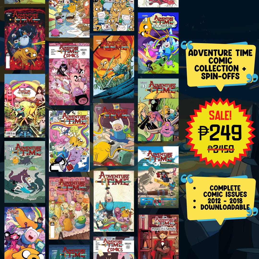 Adventure Time Comics Digital Collection Complete Series & Spin-offs ...