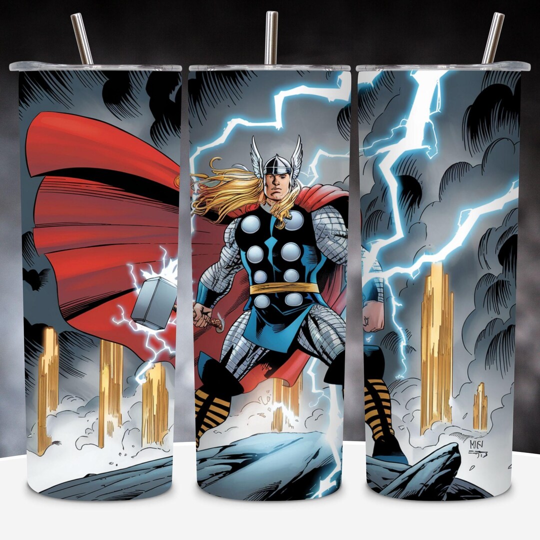 Superhero Tumbler Wrap | 20oz Skinny Tumbler Sublimation Design ...