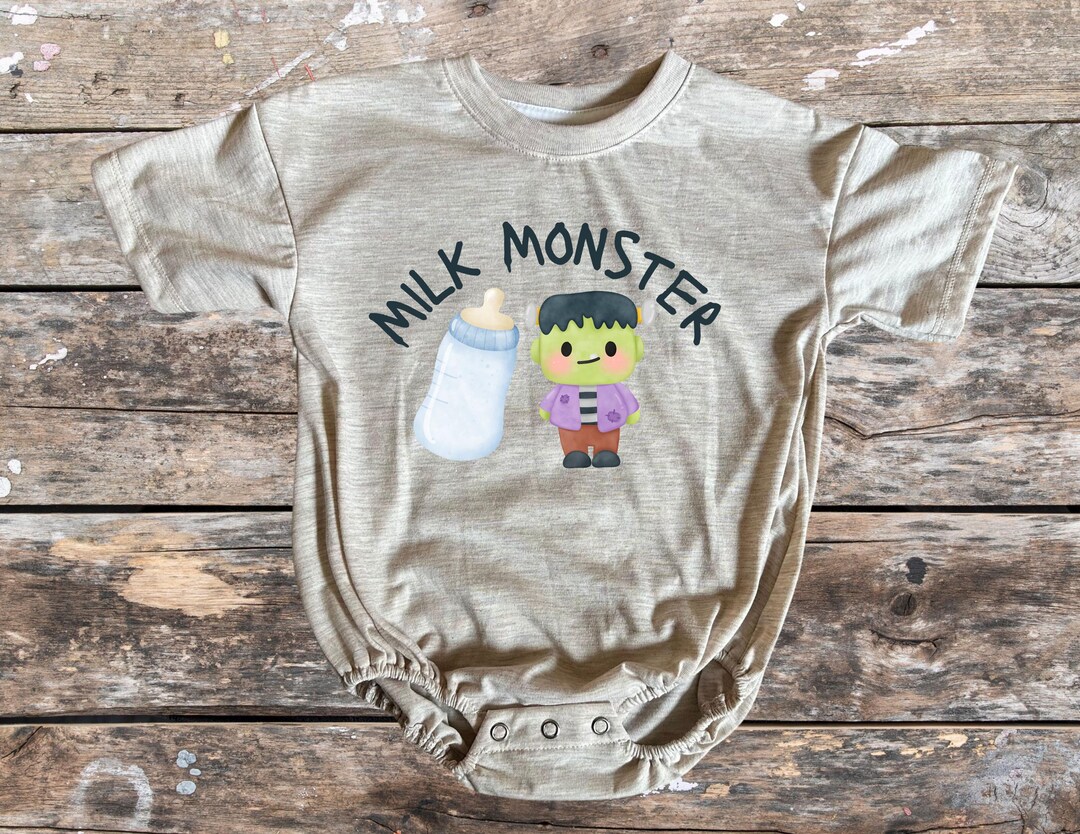 Milk Monster Halloween DIGITAL Png File - Etsy