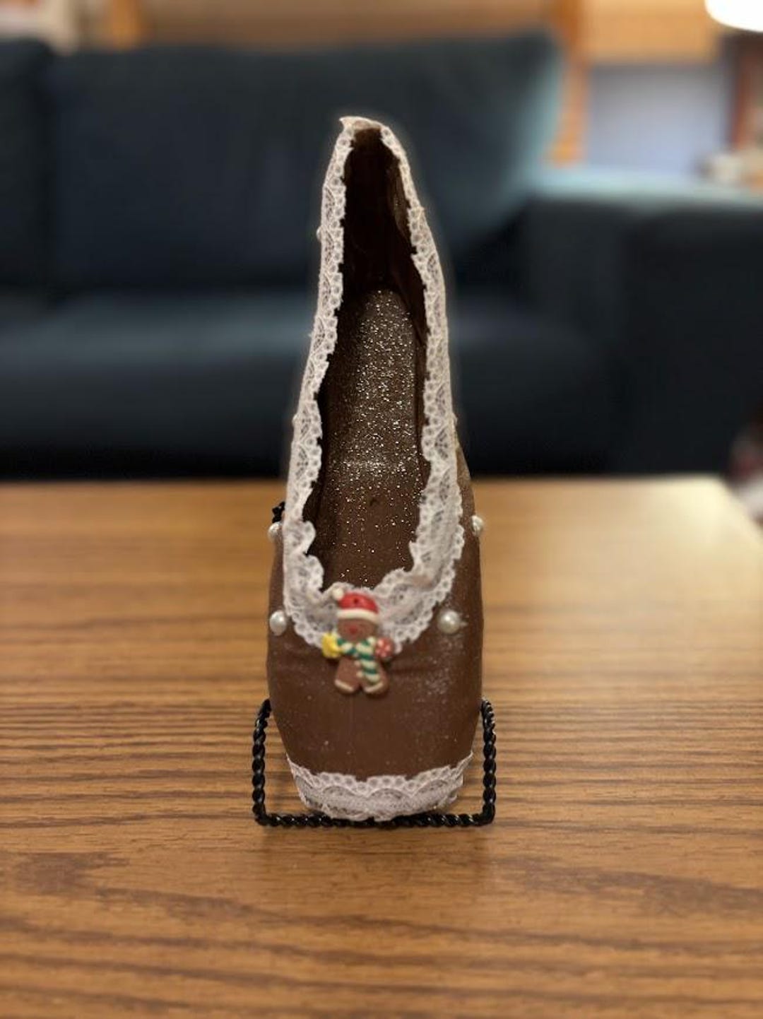 Gingerbread Nutcracker Themed Decorative Pointe Shoe - Etsy