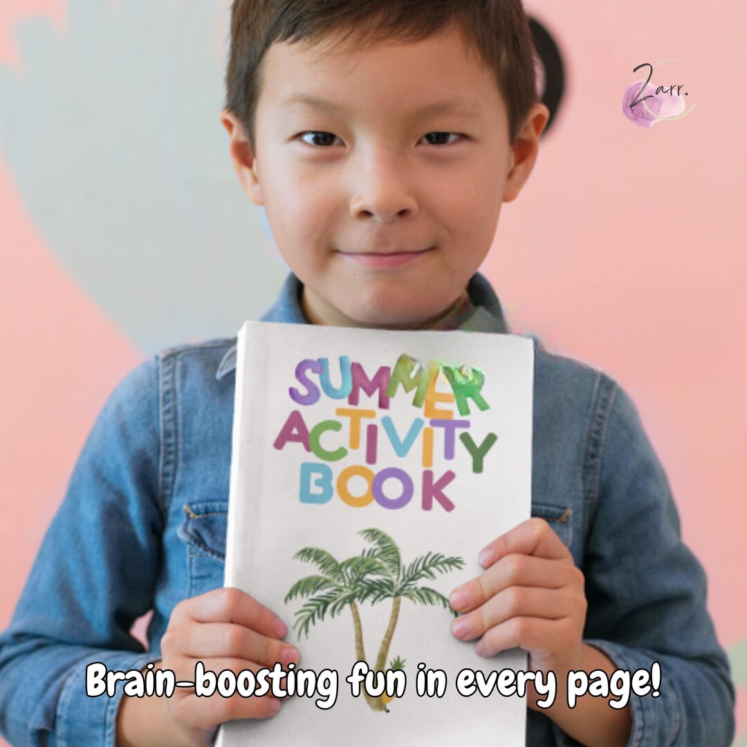 Summer Brain Boost Activities for Kids | Summer Activity Book | Summer ...
