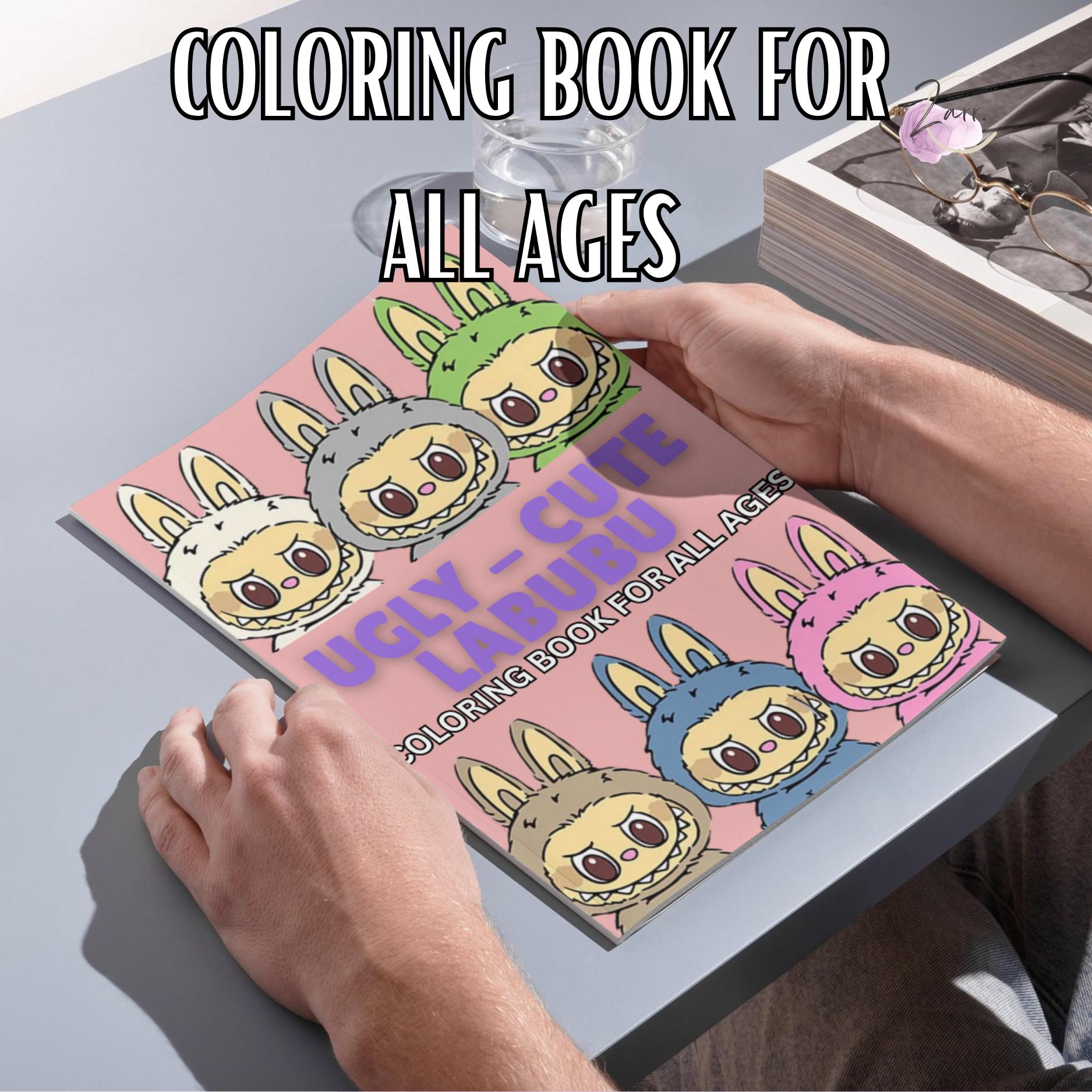 Labubu Coloring Pages – 34 Unique Printable Pages | Digital Download ...