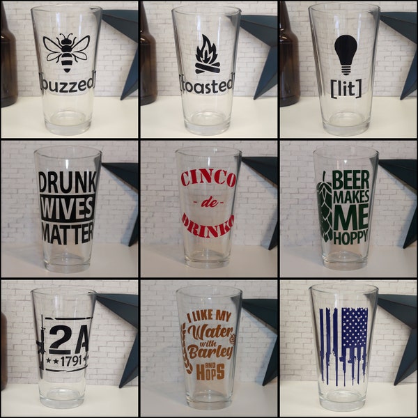 Funny Sayings Glass - Etsy