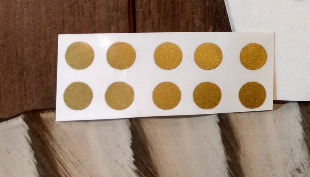 Quarter Inch Dots 50 Vinyl Decal // Sticker // Vinyl Decal - Etsy