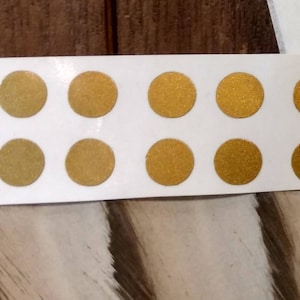 Quarter Inch Dots 50 Vinyl Decal // Sticker // Vinyl Decal - Etsy