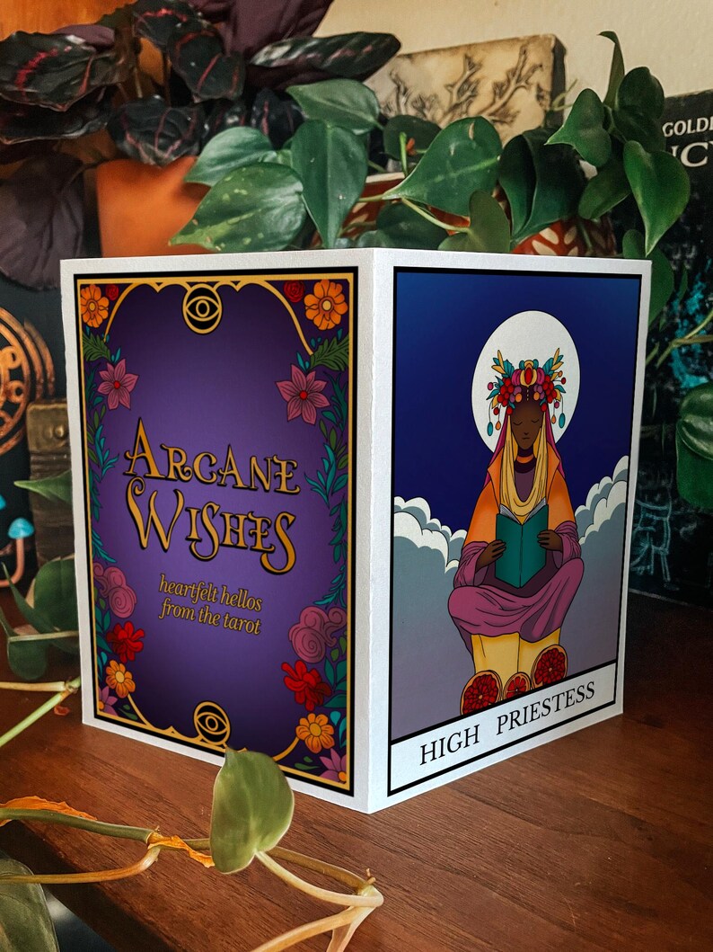 Tarot Greetings 5x7 Handcrafted Greeting Card Mystery Packs W/ Magical ...