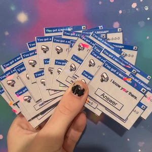 Y2k Microsoft Spam Sticker - Etsy