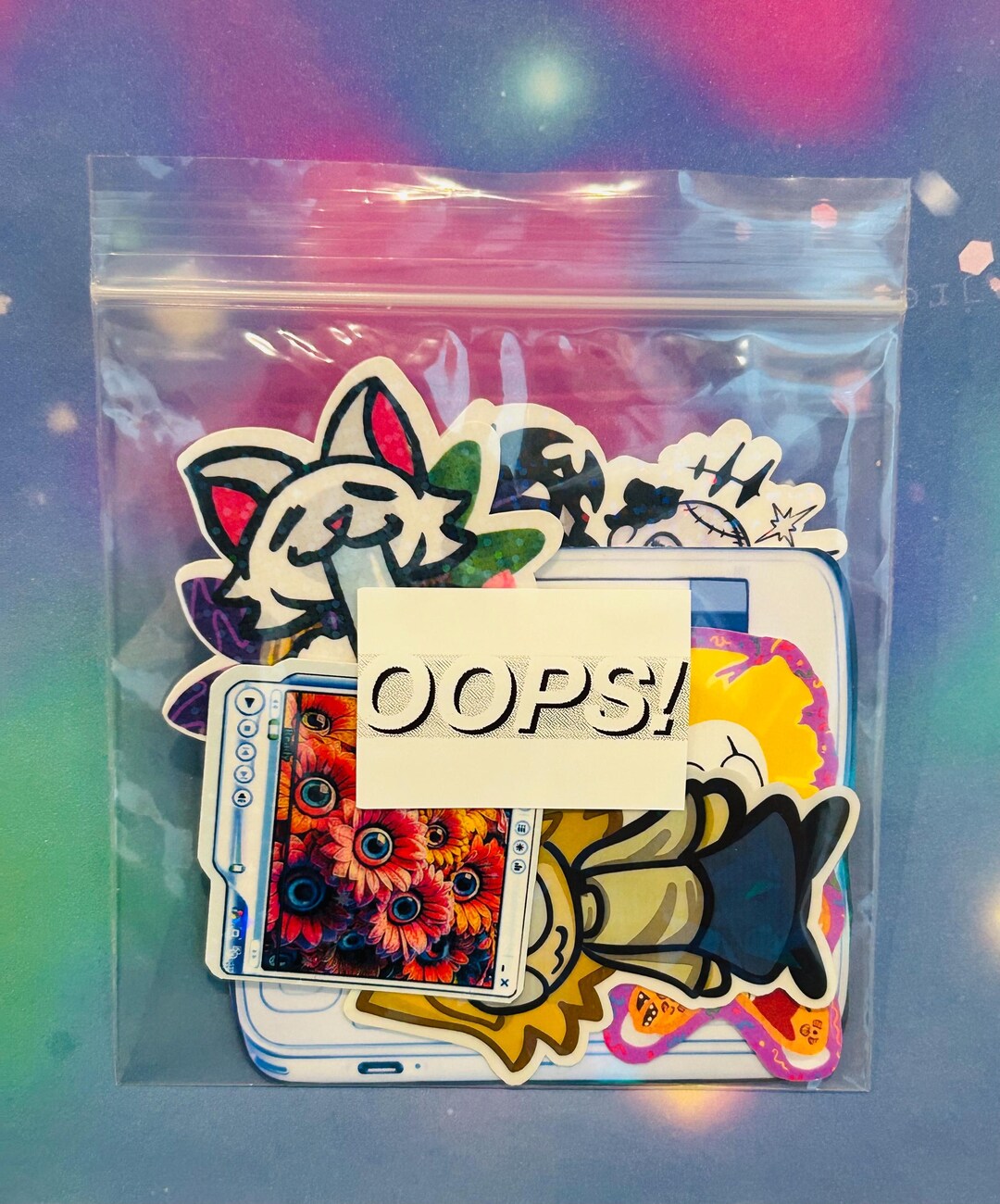 Oops! Error Sticker Pack of 5 - Etsy