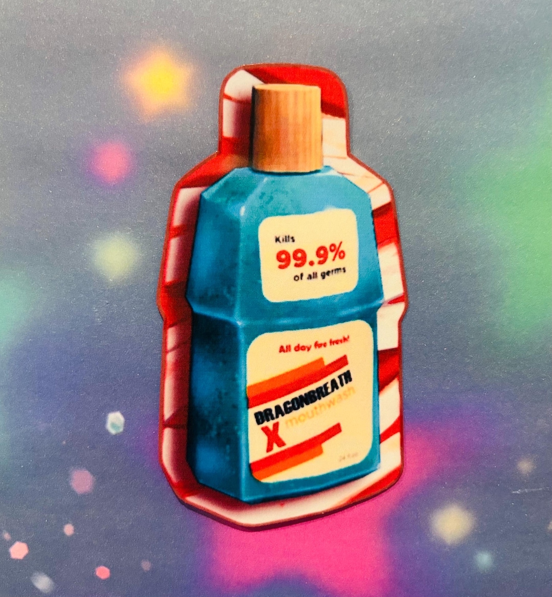 The Mouth Wash… Sticker | Mouthwashing Game | Curly - Etsy