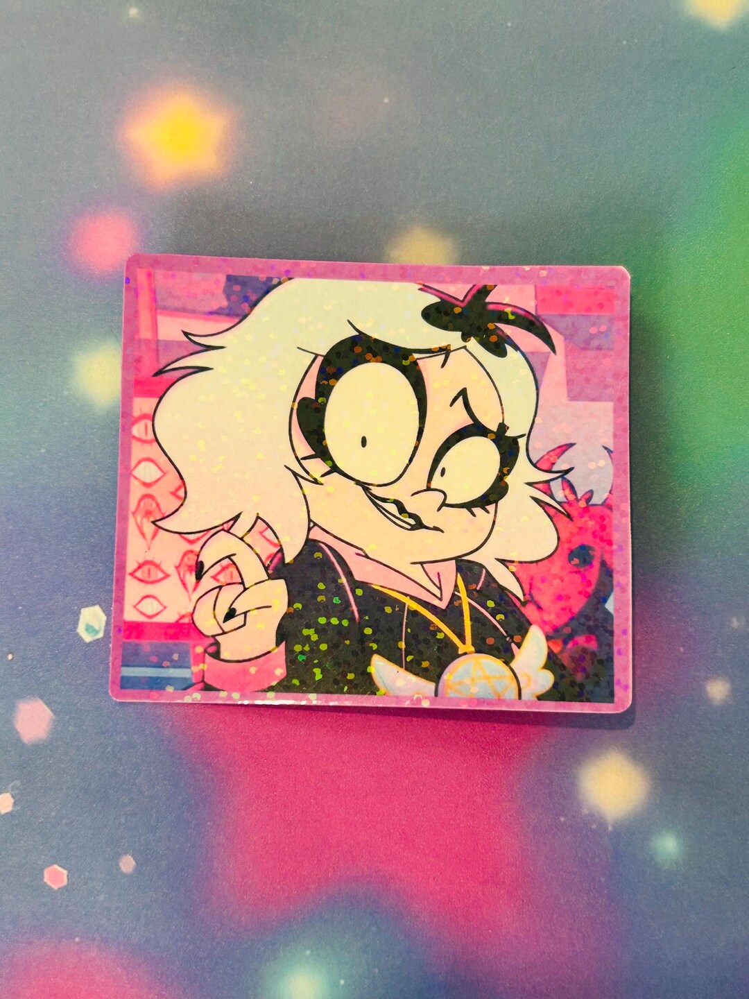 Emberlynn Pinkle Helluva Boss Sticker - Etsy