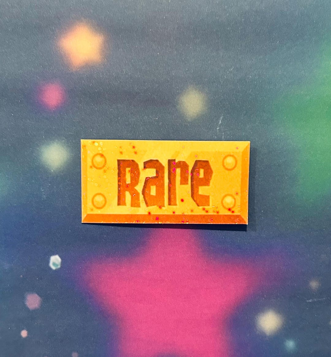 Animal Jam Rare Symbol Sticker: Glitter Holographic, Waterproof - Etsy