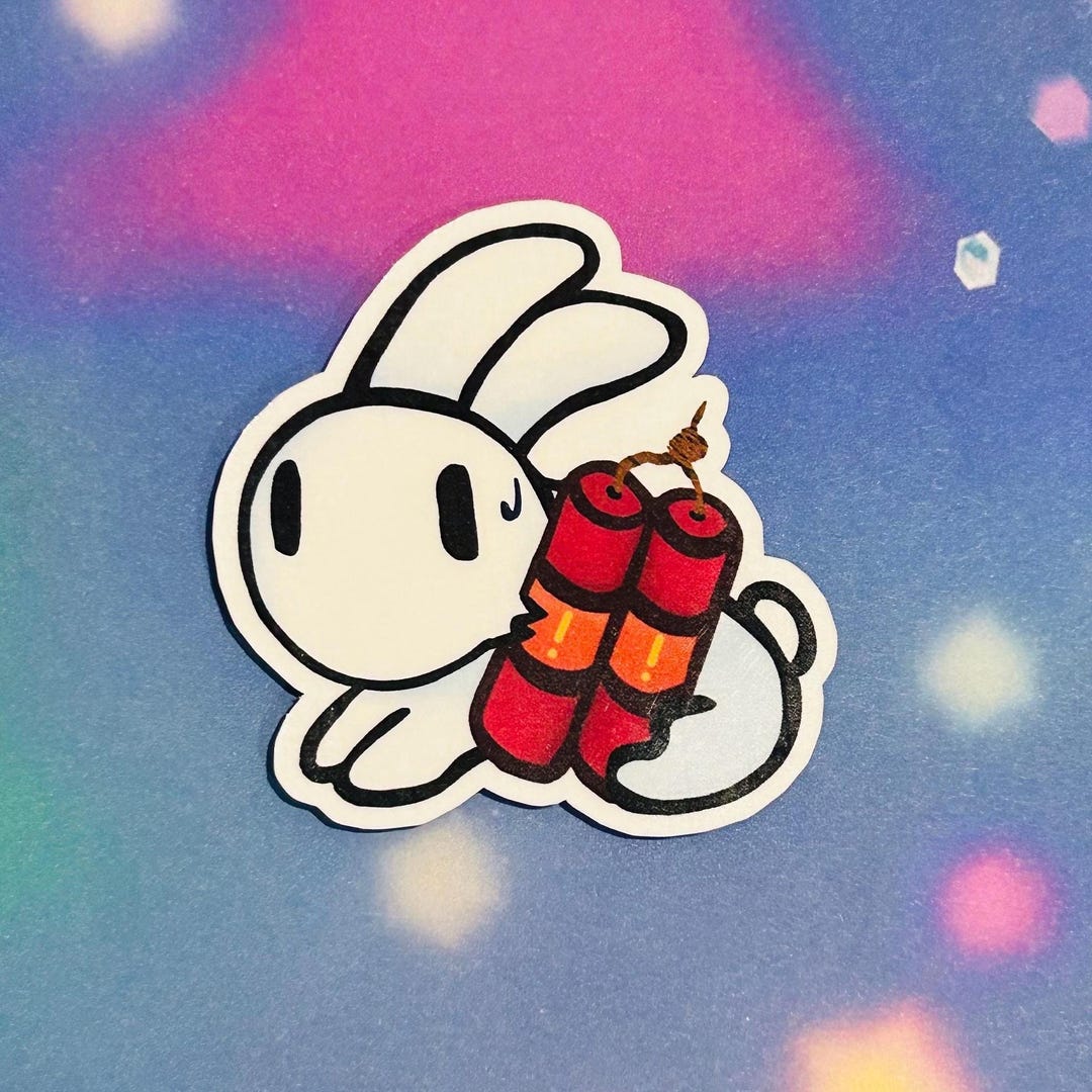 Explosive Bunny Terraria Game Sticker - Etsy