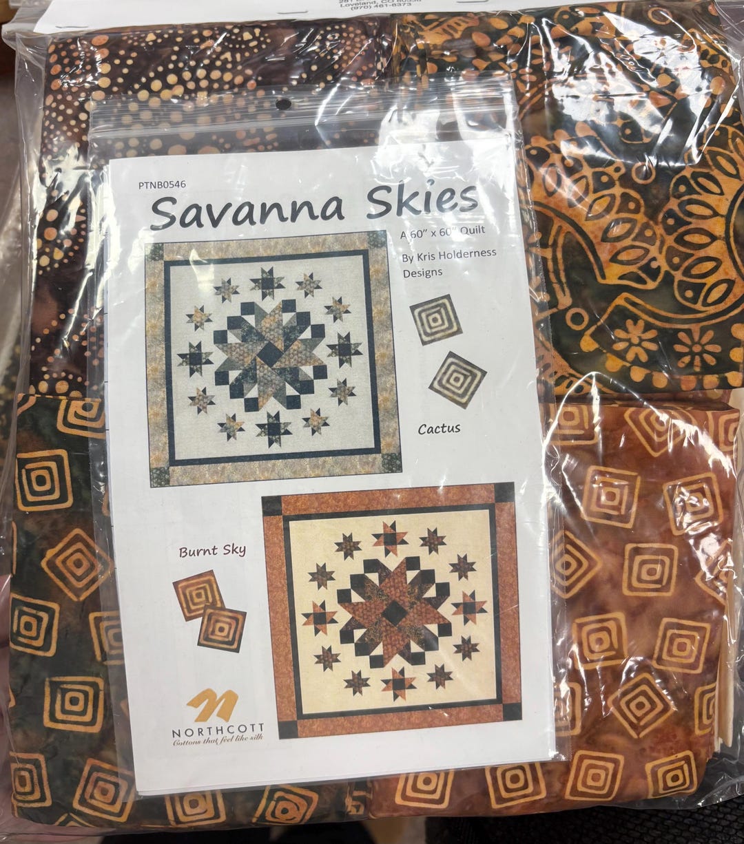 Savanna Himmel Quilt Kit von Northcott - Etsy.de