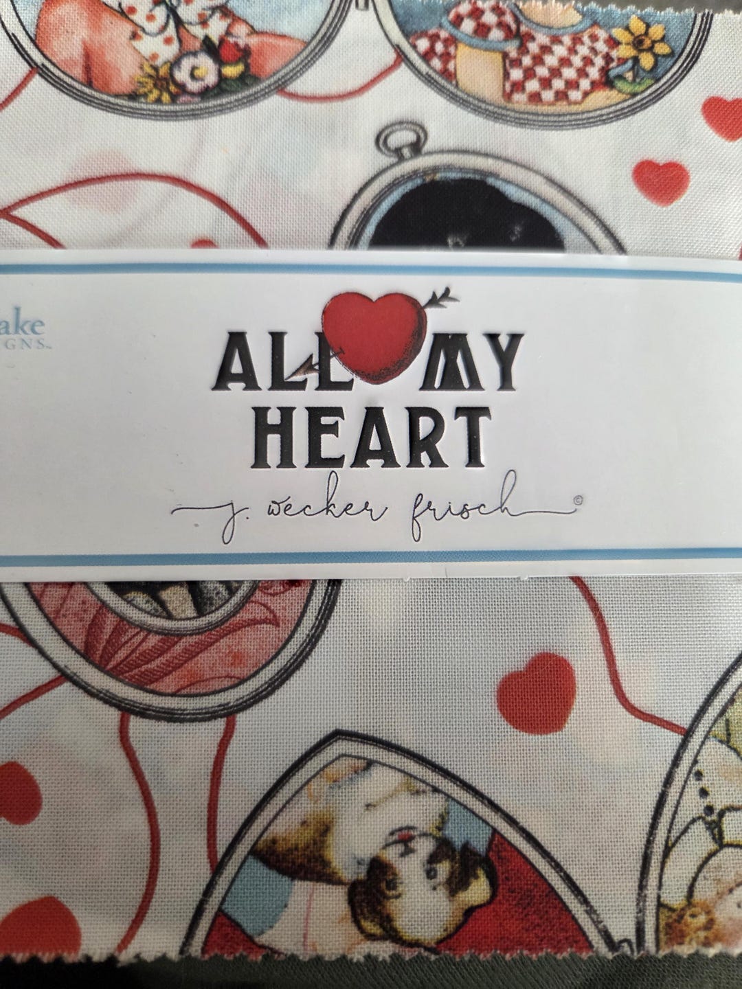 All My Heart Riley Blake Design Charm Pack - Etsy