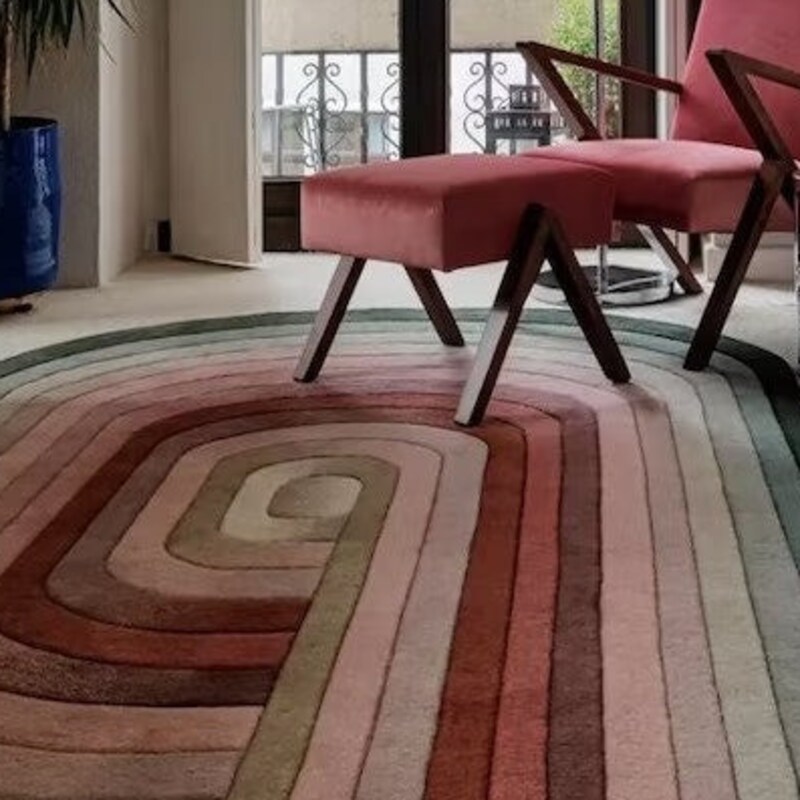 Irregular Shaped Rug - Etsy