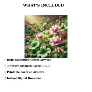 Nature-inspired Poetry Bundle Printable Poems & Artwork Digital Wall ...