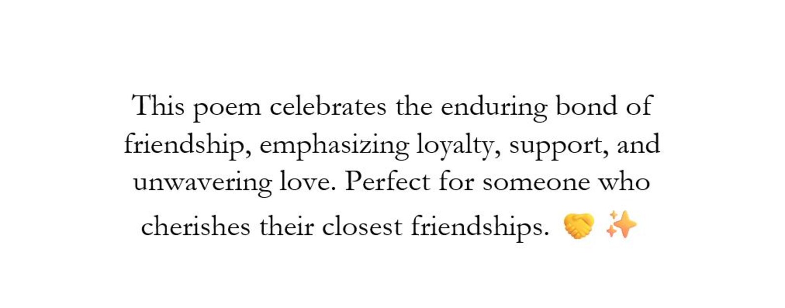 Unbreakable Bond Friendship Poem by Gemma Nigh Digital PDF Download - Etsy