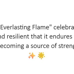 The Everlasting Flame by Gemma Nigh Motivational Digital Download Poem ...