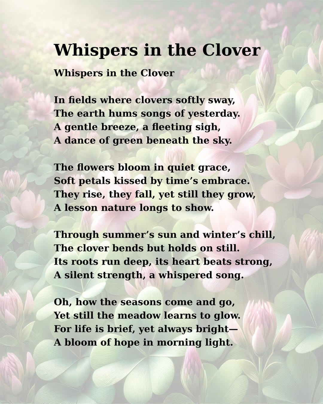 Nature-inspired Poetry Bundle Printable Poems & Artwork Digital Wall ...