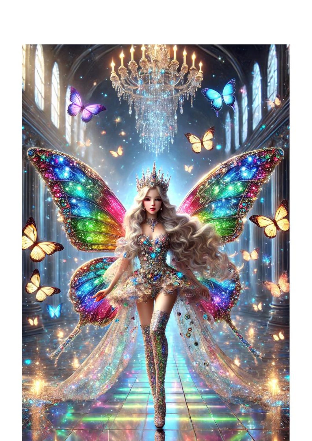 The Radiance of the Winged Queen Poem by Gemma Nigh Inspirational ...