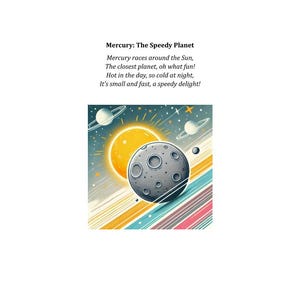 Space Rhymes for Little Minds: Solar System Poems & Activities for ...