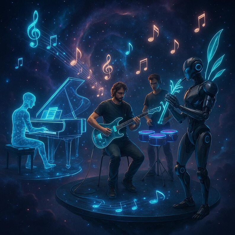 Celestial Soundwave | PNG + JPEG | 3000x3000, 1500x1500, 800x800 ...