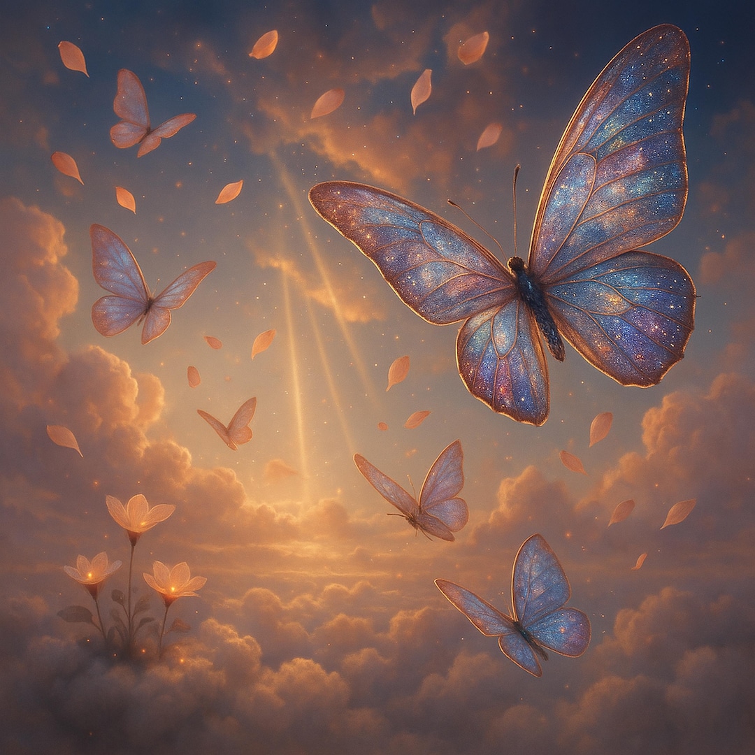Garden of the Astral Bloom Clipart Set of 3 | Celestial Fantasy ...