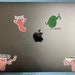 ANGRY APPENDIX STICKER, Appendicitis, Appendectomy, Angry Organ, Kawaii ...