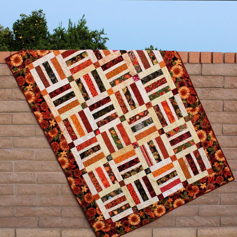 Autumn Leaves Quilt - Etsy