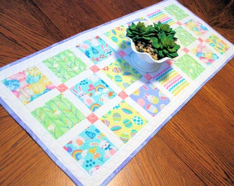 Quilted Easter Table Runner - Etsy