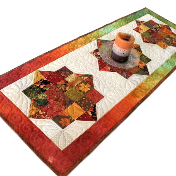 Quilted Table Runner - Etsy