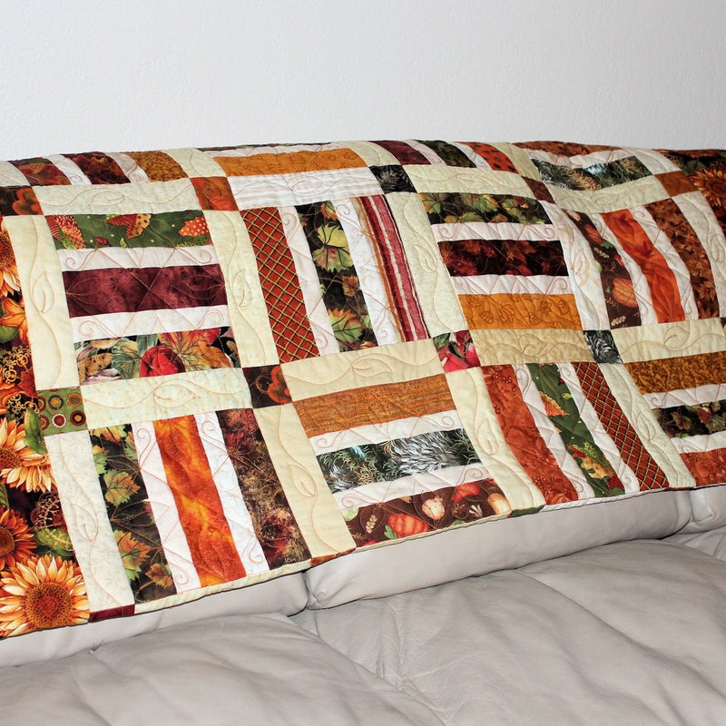 Autumn Leaves Quilt - Etsy