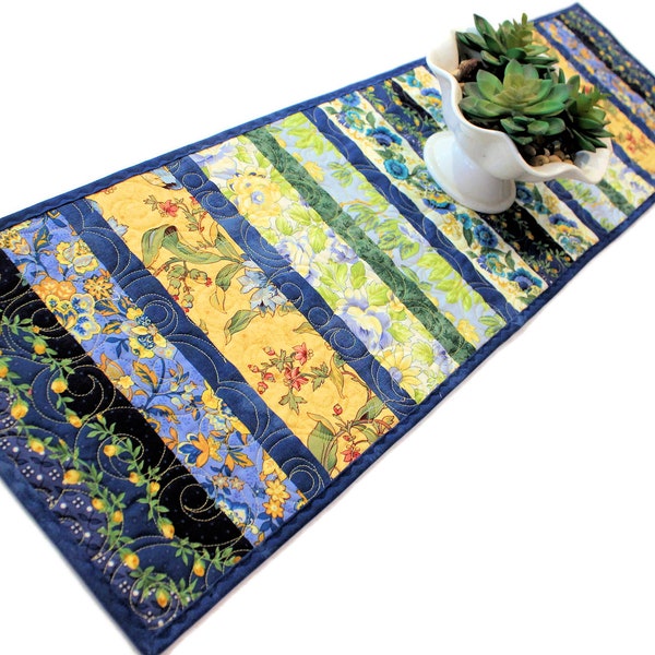 Patchwork Table Runner - Etsy