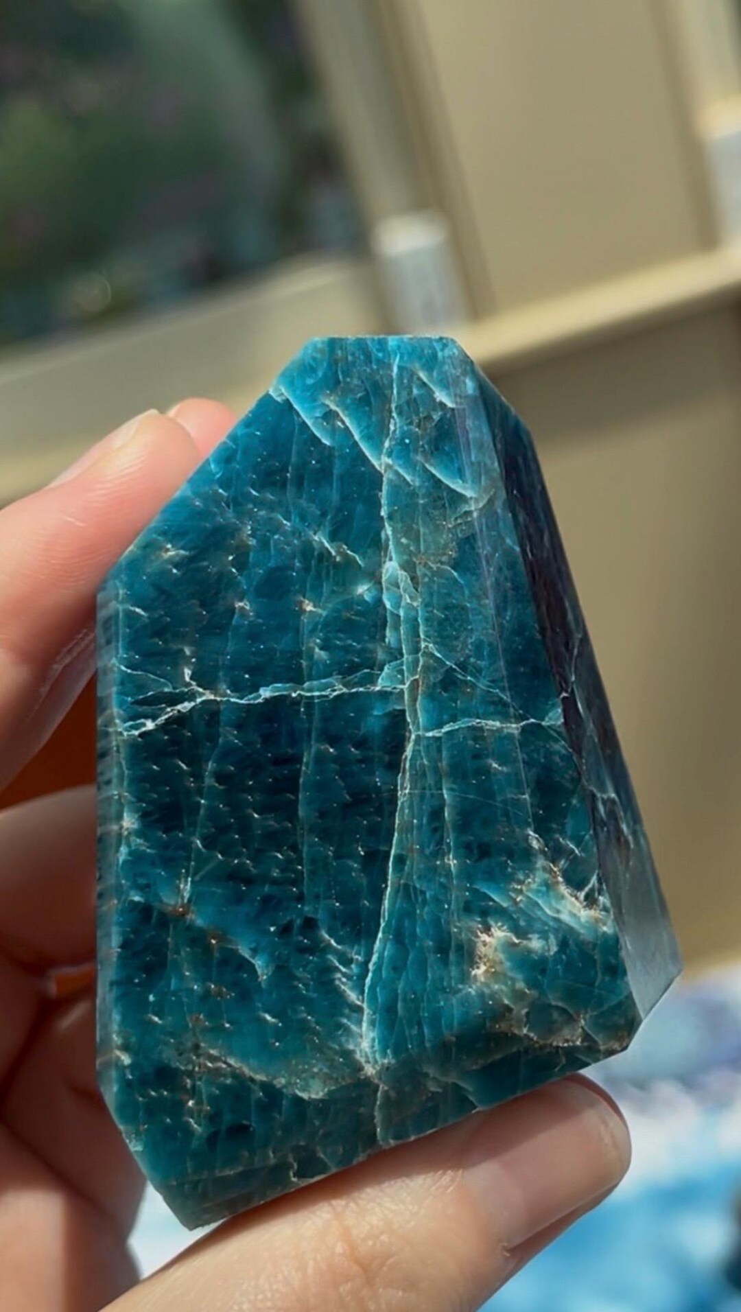 Blue Apatite Freeforms From Brazil, High Quality Blue Apatite - Etsy