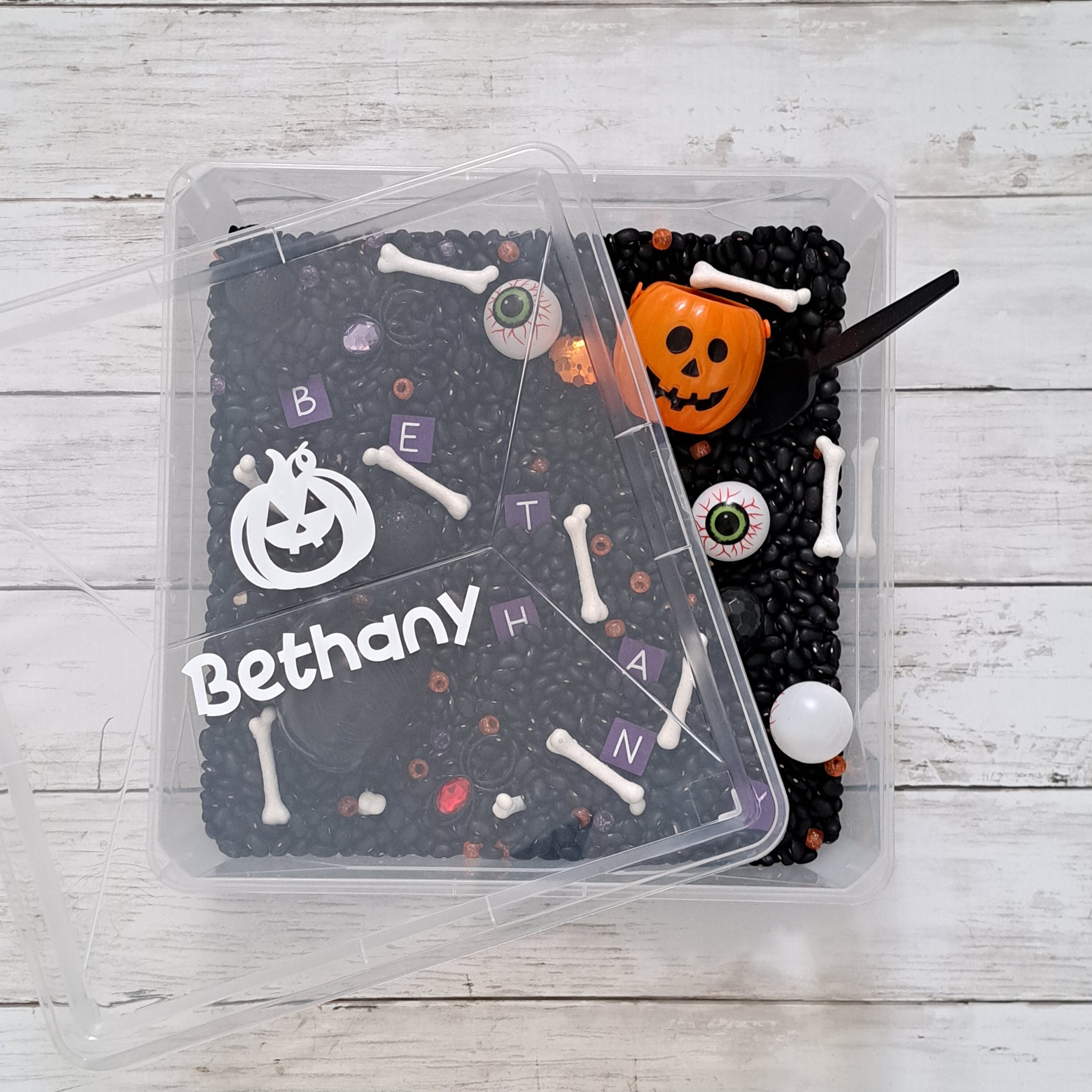 Halloween Sensory Kit Toddler Preschool Play Personalized Option - Etsy