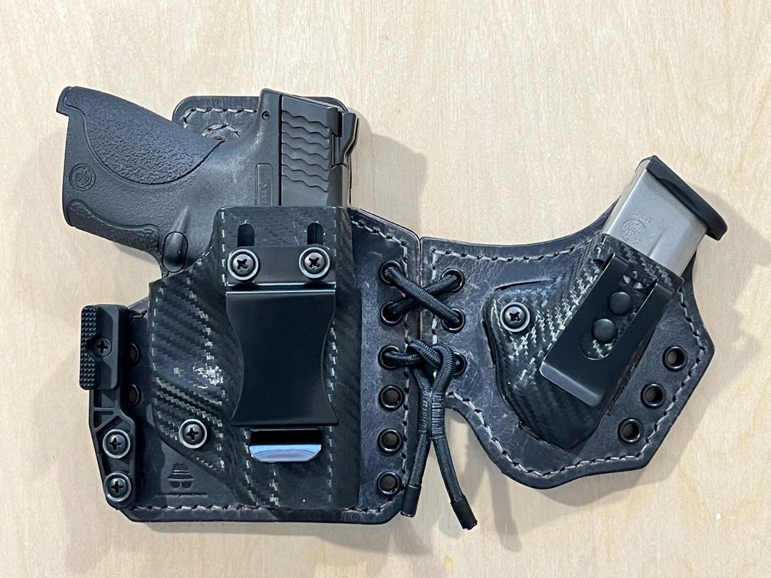 Smith and Wesson M & P Shield 9mm Hybrid Optics-ready Iwb/owb Appendix ...