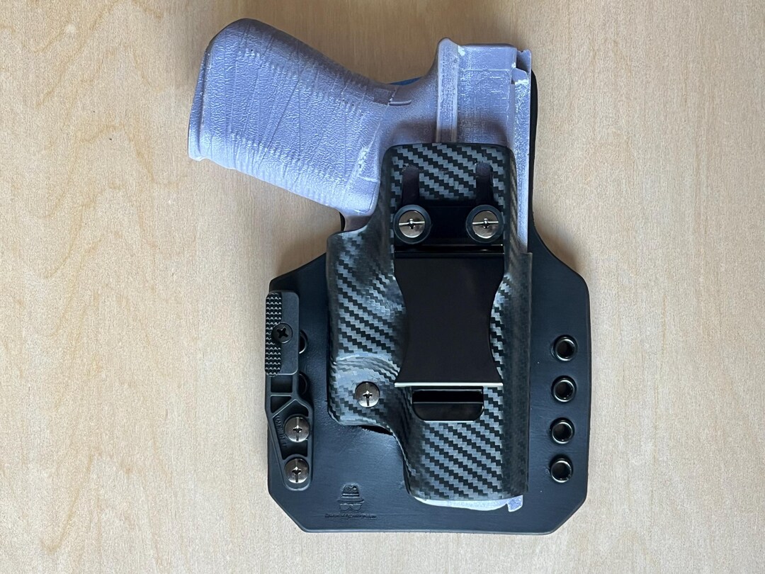 Hybrid Leather and Carbon Fiber Holstex Optics-ready IWB/OWB Appendix ...