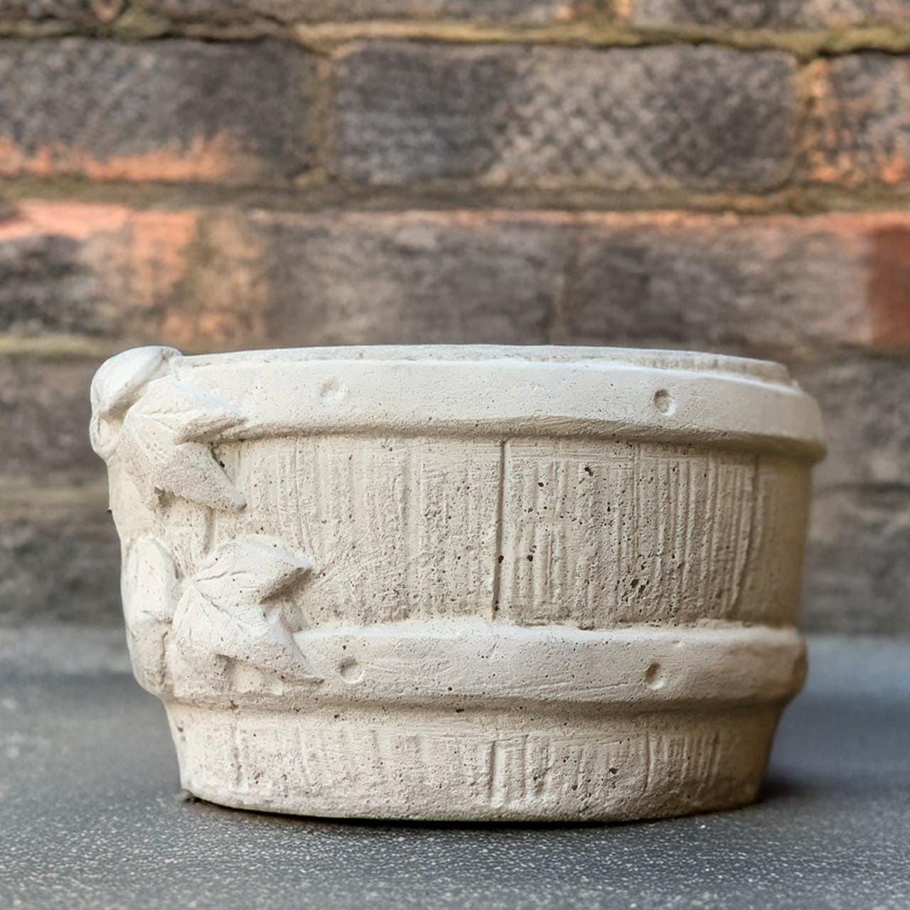 Outdoor Plant Pot Figurine Concrete Planter Statue Cement Flower Pot ...