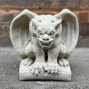 Stone Gargoyle Statue Concrete Gargoyles Guardian Gargoyle Gargoyles ...