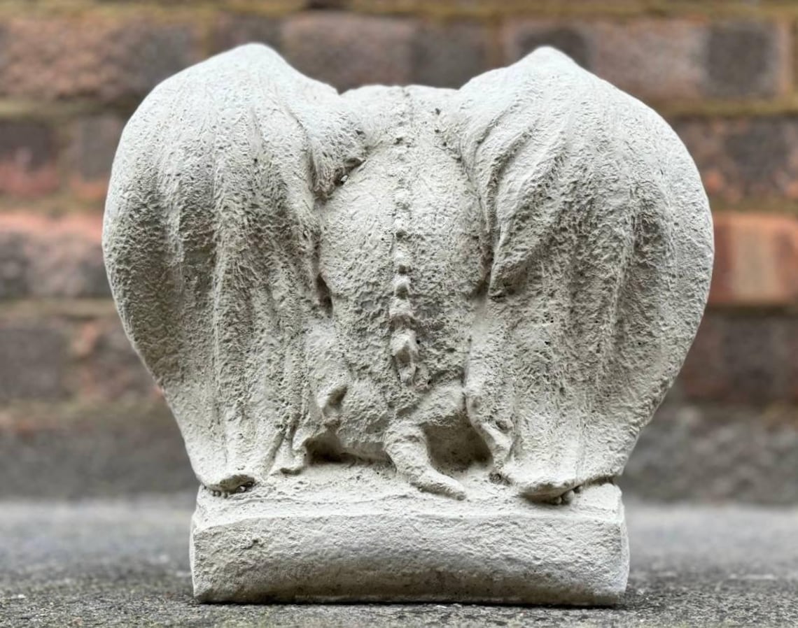 Stone Gargoyle Statue Concrete Gargoyles Guardian Gargoyle Gargoyles ...