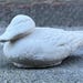 Concrete Duck Figurine Stone Goose Statue Cement Farm Animal Decoration ...