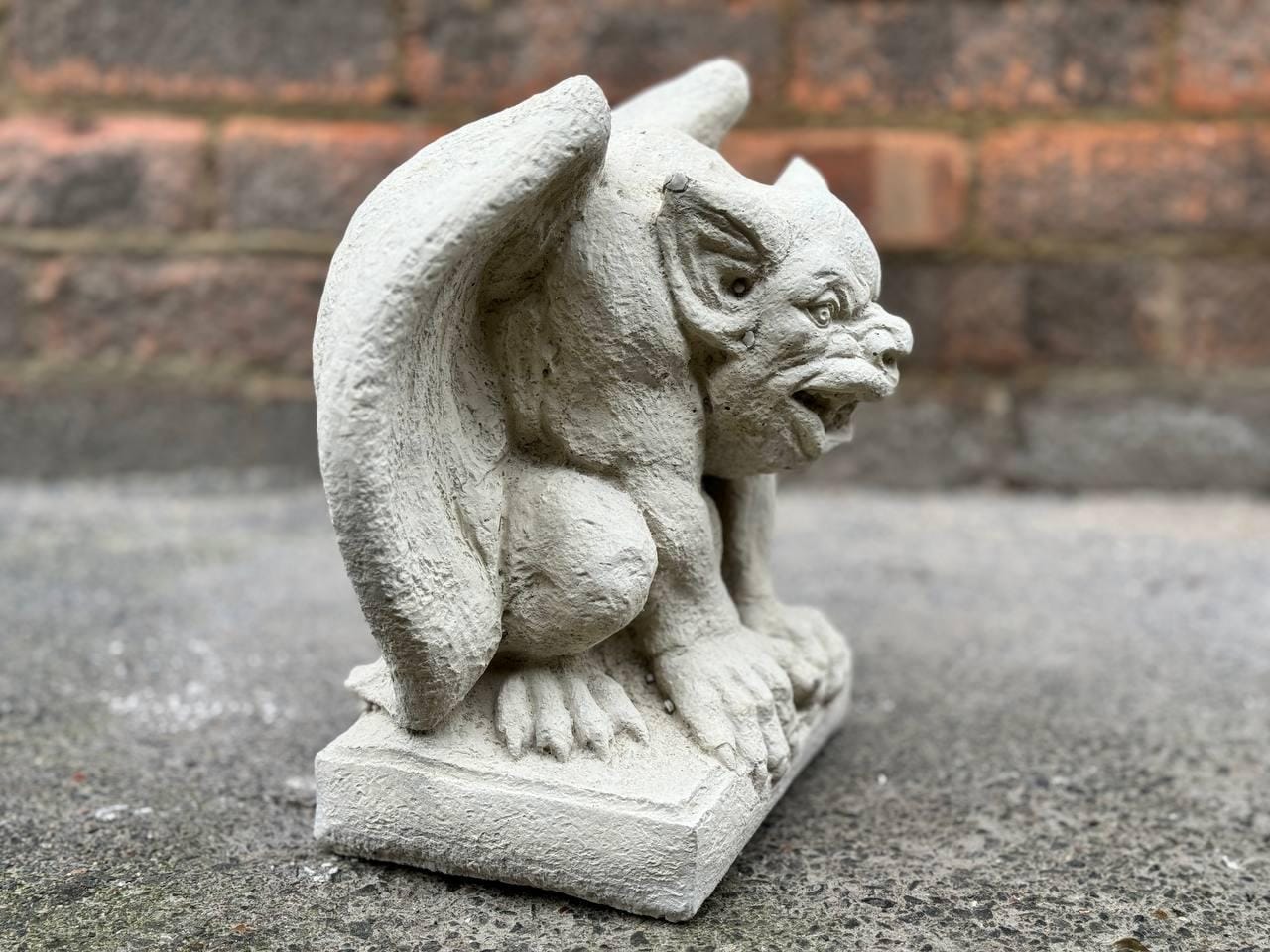 Stone Gargoyle Statue Concrete Gargoyles Guardian Gargoyle Gargoyles ...