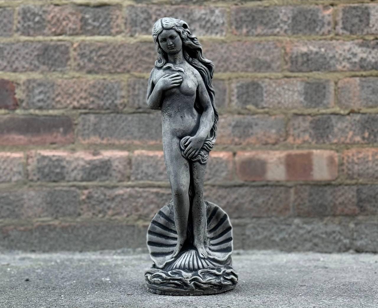 Concrete Venus Statue Birth of Venus Sculpture Garden Woman Decoration ...