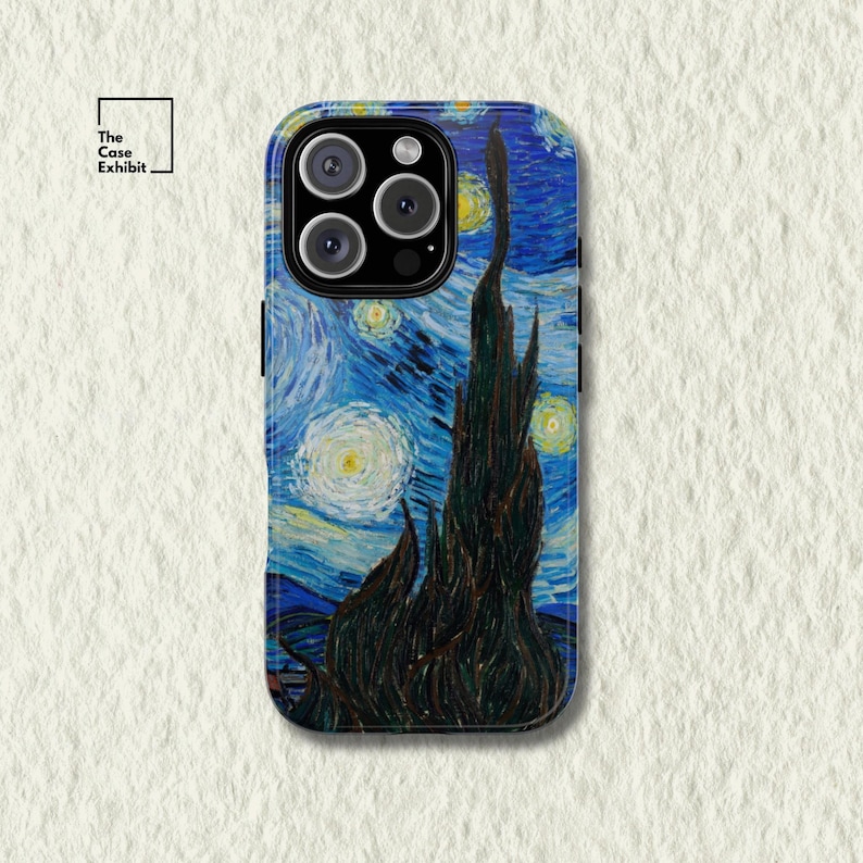 Vincent Van Gogh "the Starry Night" | Iconic Landscape Phone Case for ...