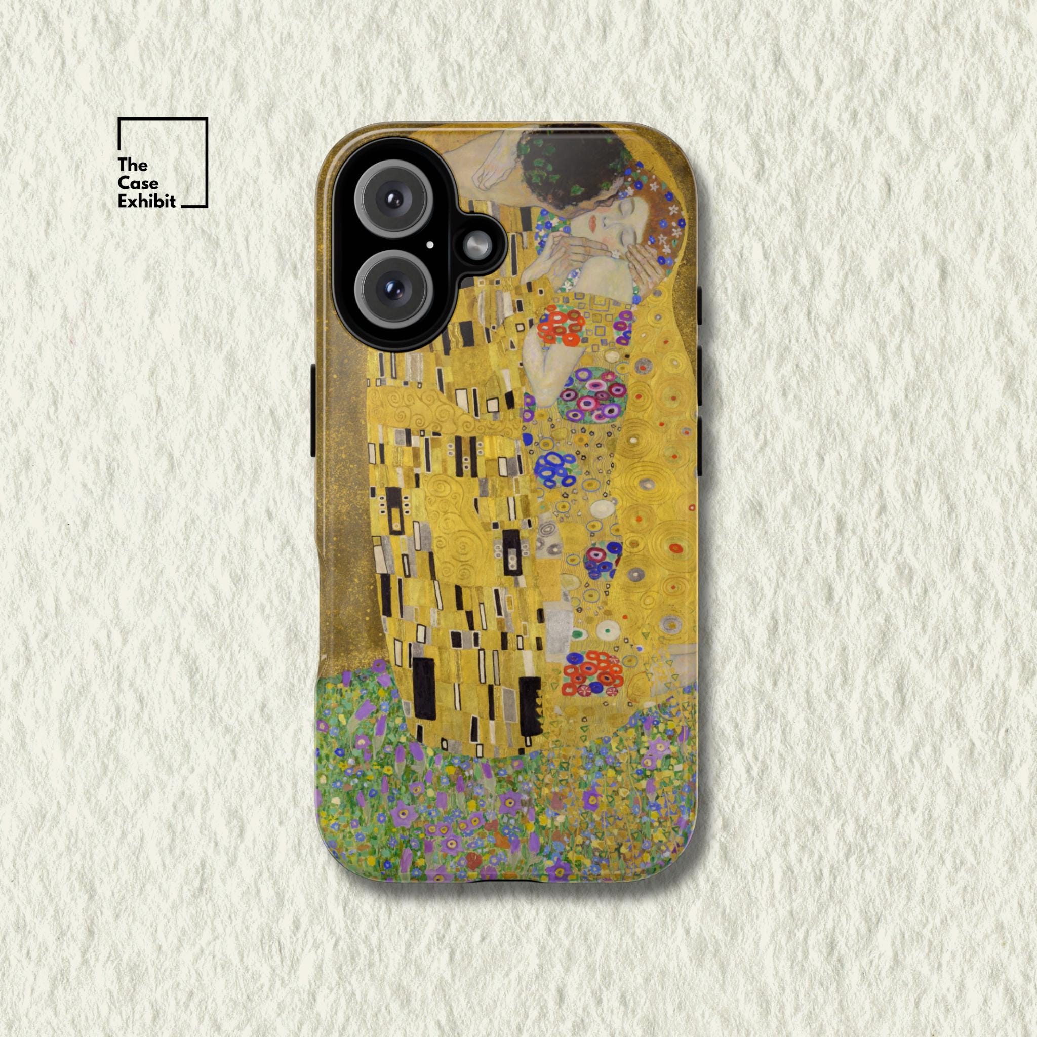 Gustav Klimt "the Kiss" | Gold Art Nouveau Phone Case for Iphone ...