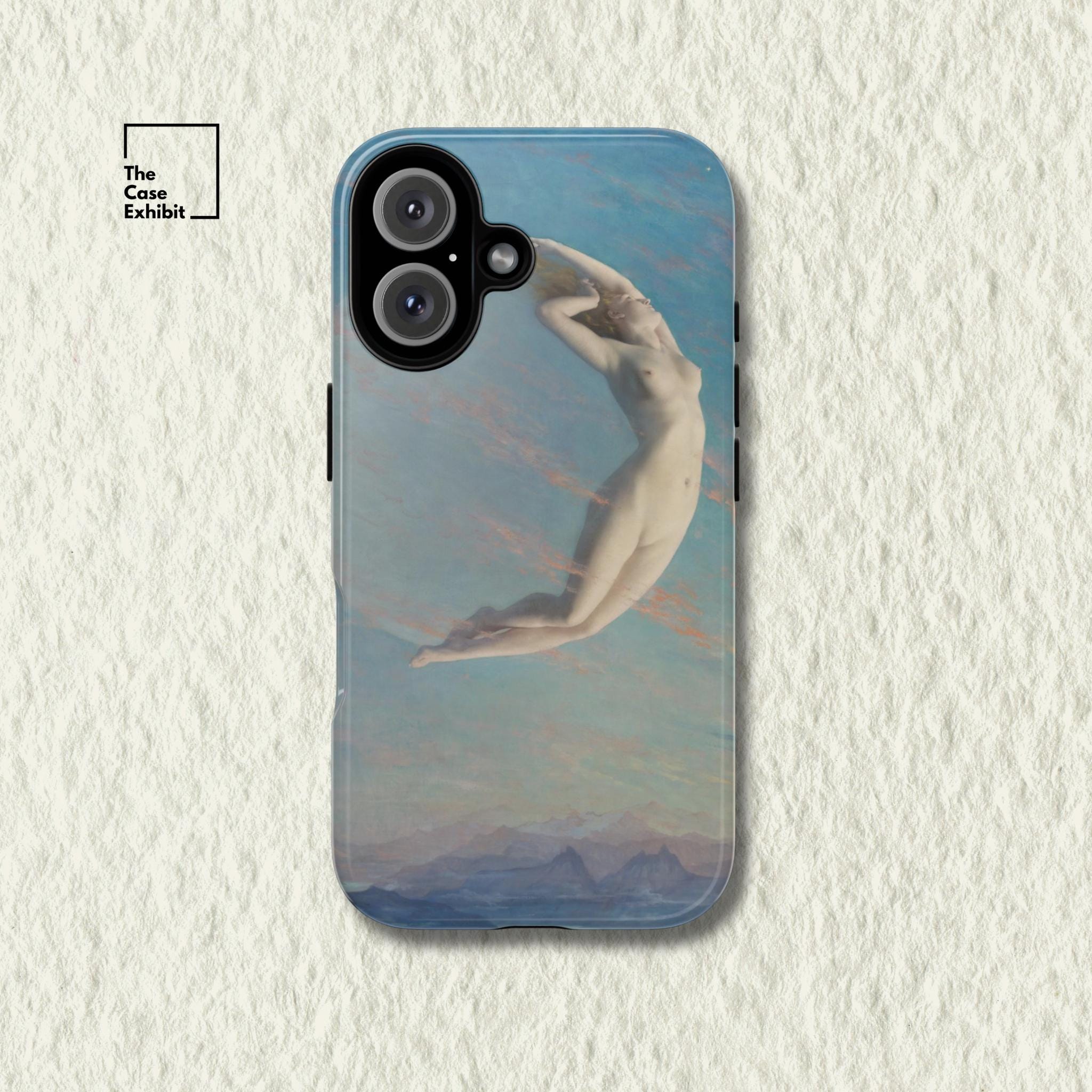 Albert Aublet "selene" | Ethereal Moon Goddess Phone Case for Iphone ...