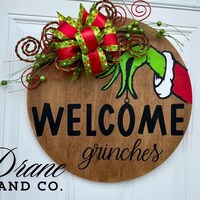 Grinch Sign - Etsy