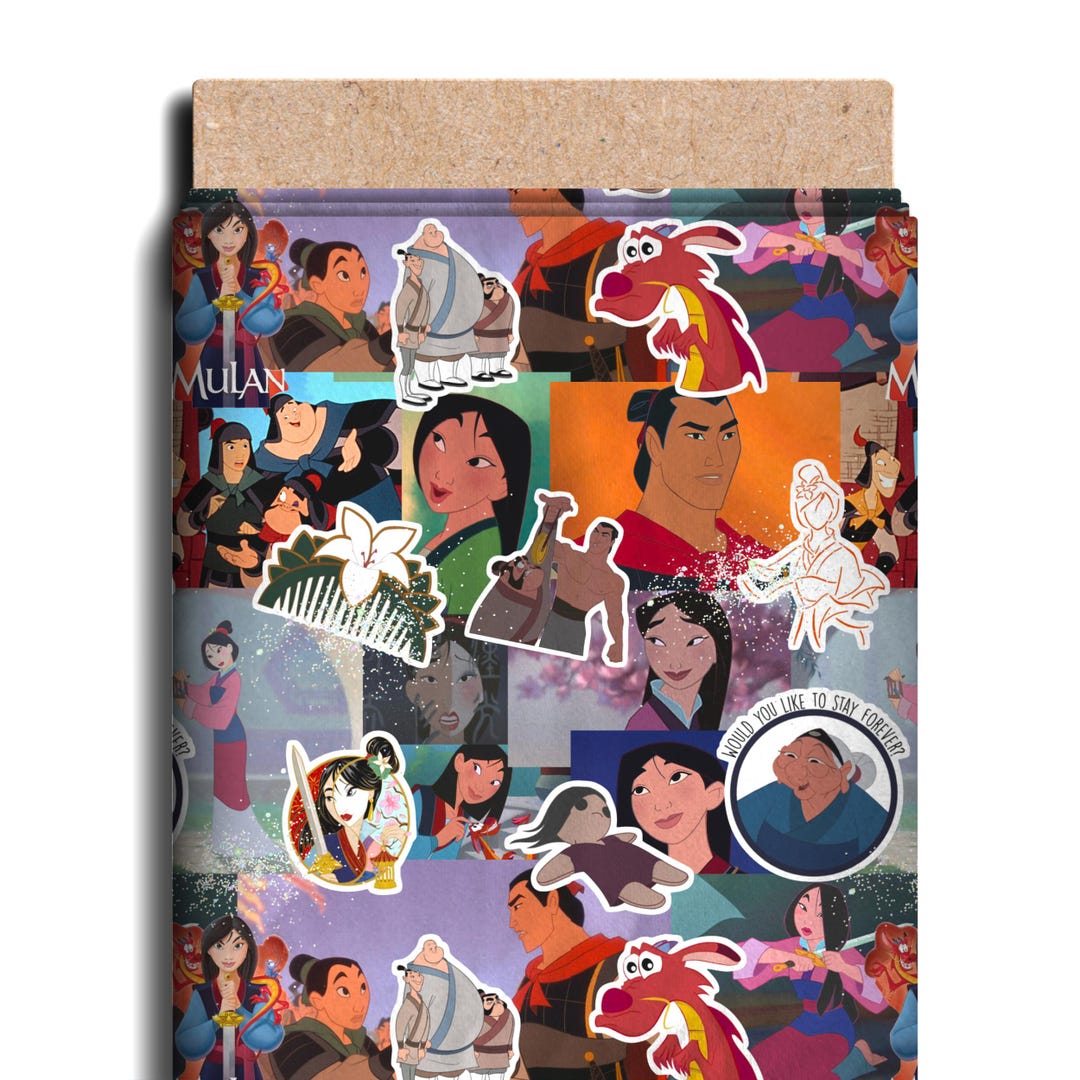 Mulan Character Fabric, Cartoon Fabric, High Quality Custom Fabric ...