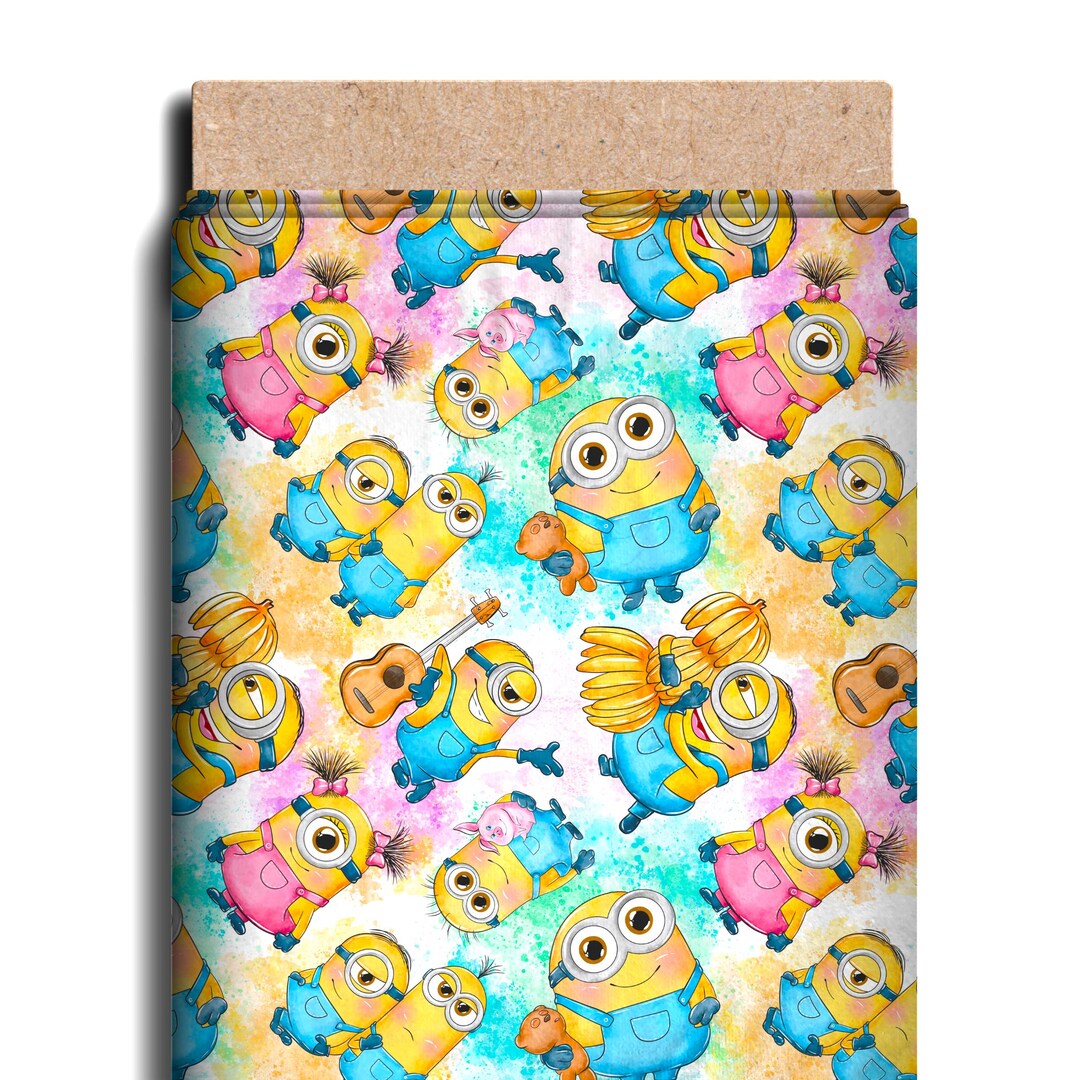 Character Fabric, Cartoon Fabric, Movie Character Fabric, Minions, High ...
