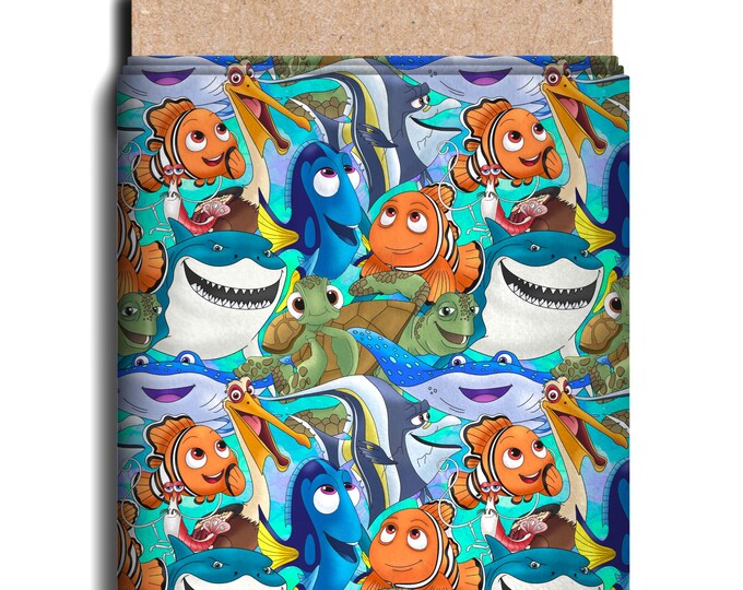 Character Fabric, Cartoon Fabric, Movie Character Fabric, Finding Nemo ...